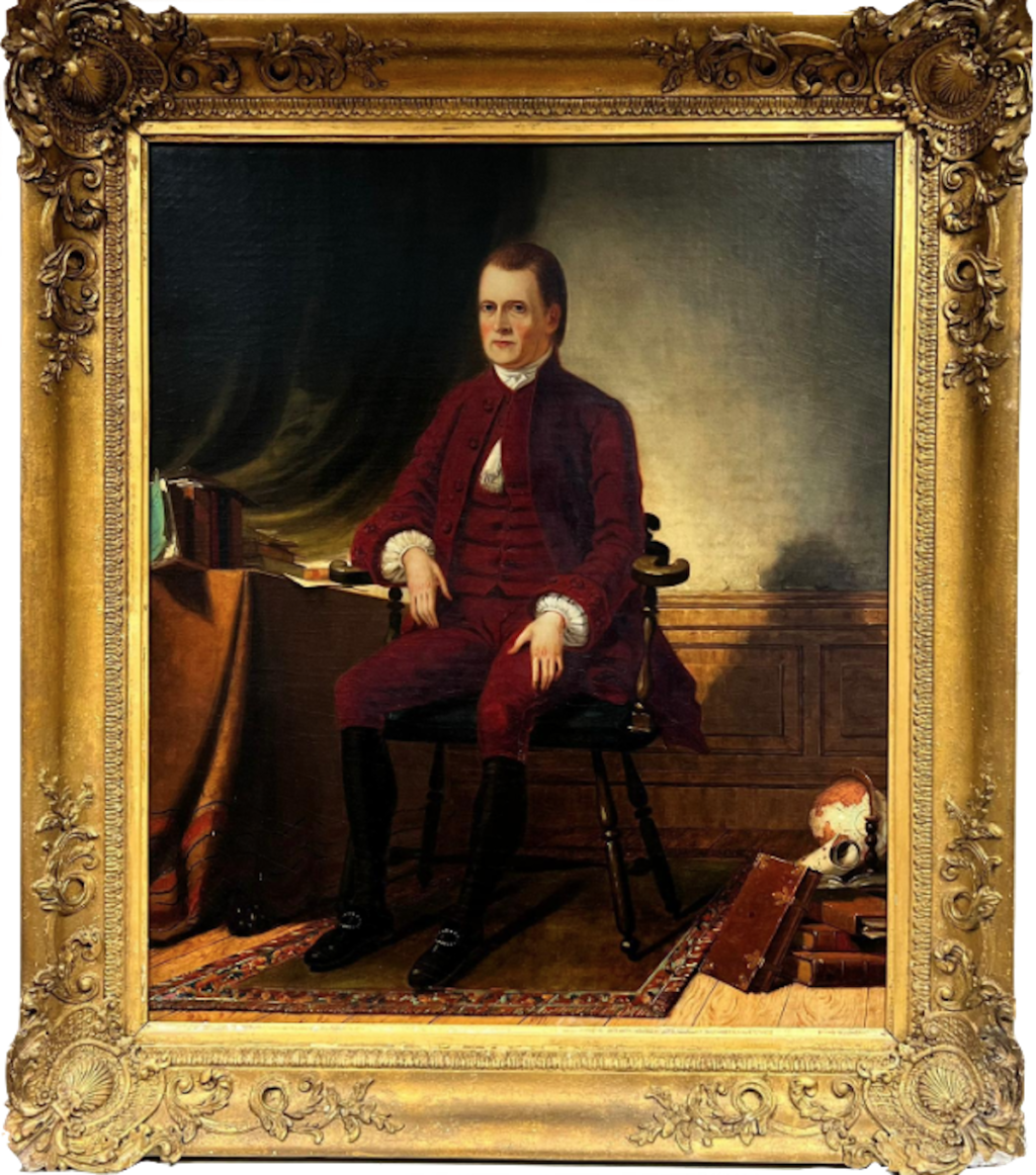 Portrait of Roger Sherman - Alan Barnes Fine Art