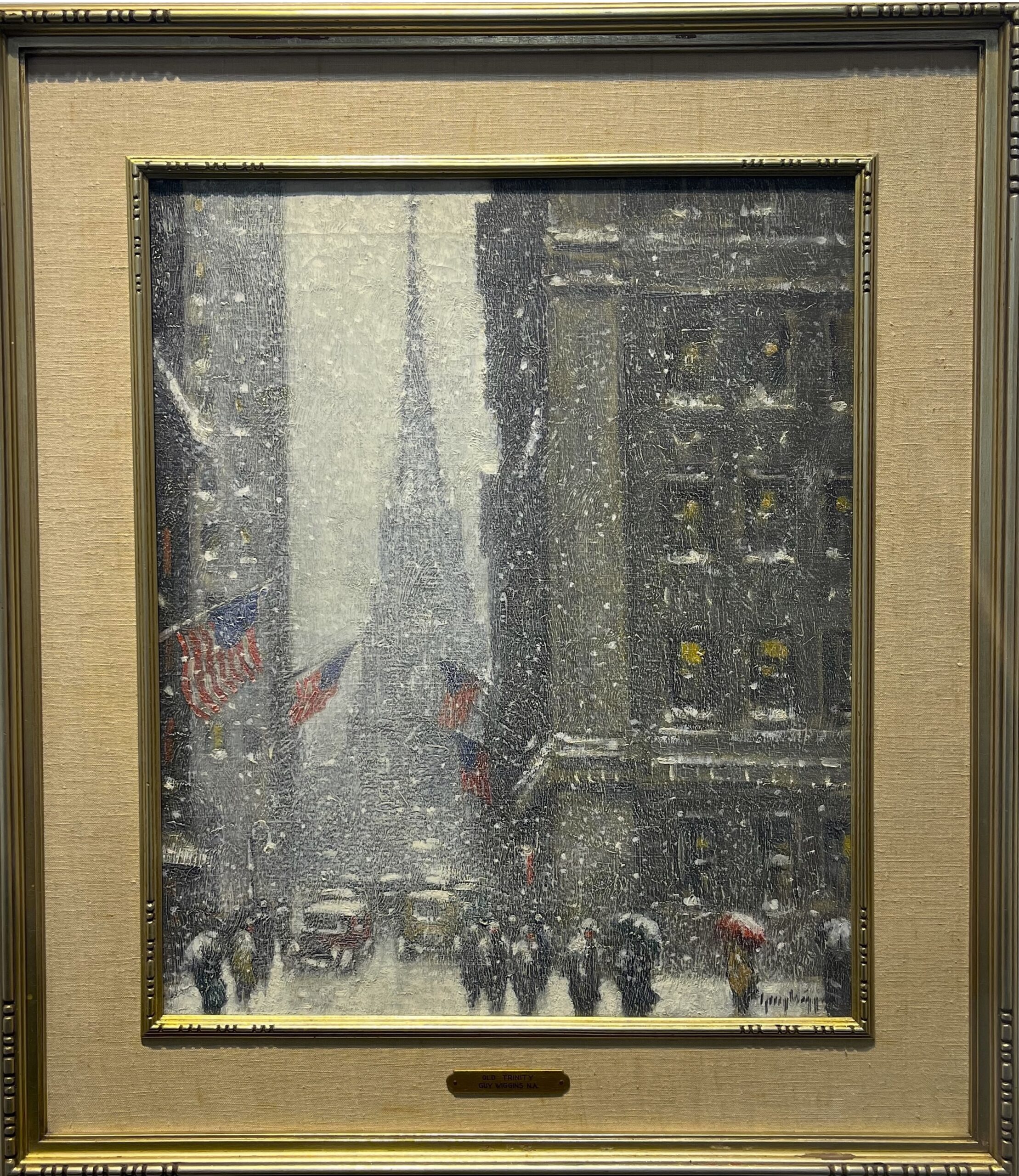 Guy Wiggins Old Trinity - Alan Barnes Fine Art